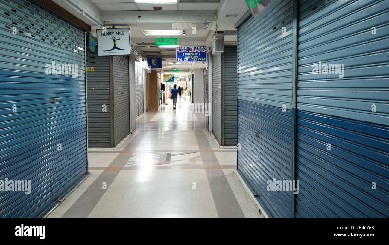 Baiyoke Gallery Pratunam Market Shopping Area in Bangkok Thailand Stock ...
