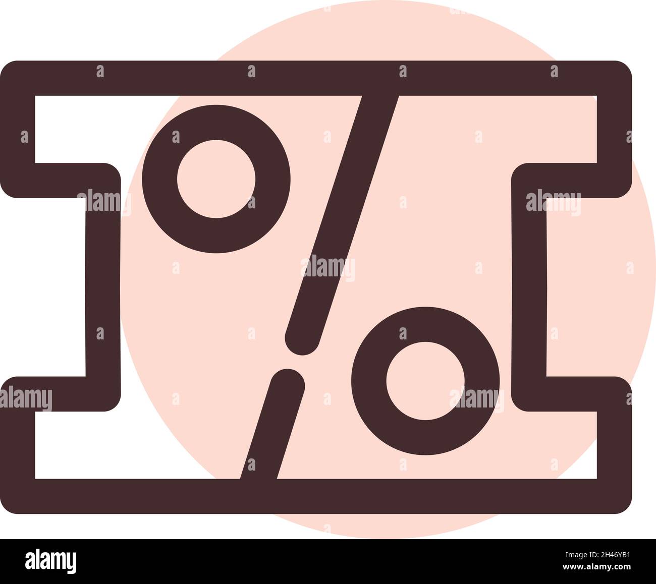 Discount ticket icon on Stock Vector Images - Alamy