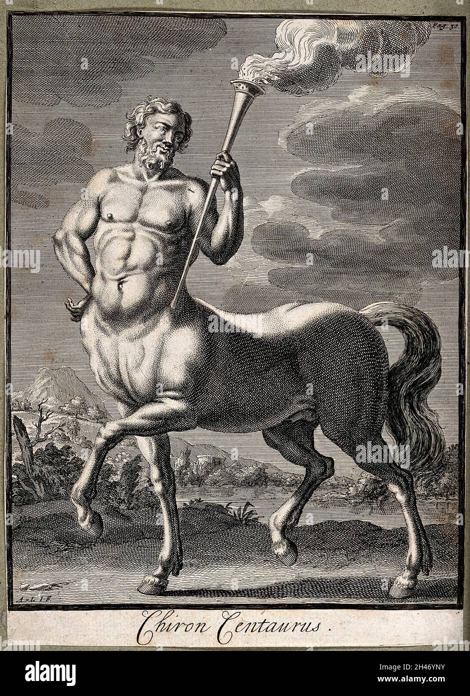 Chiron greek centaur hi-res stock photography and images - Alamy