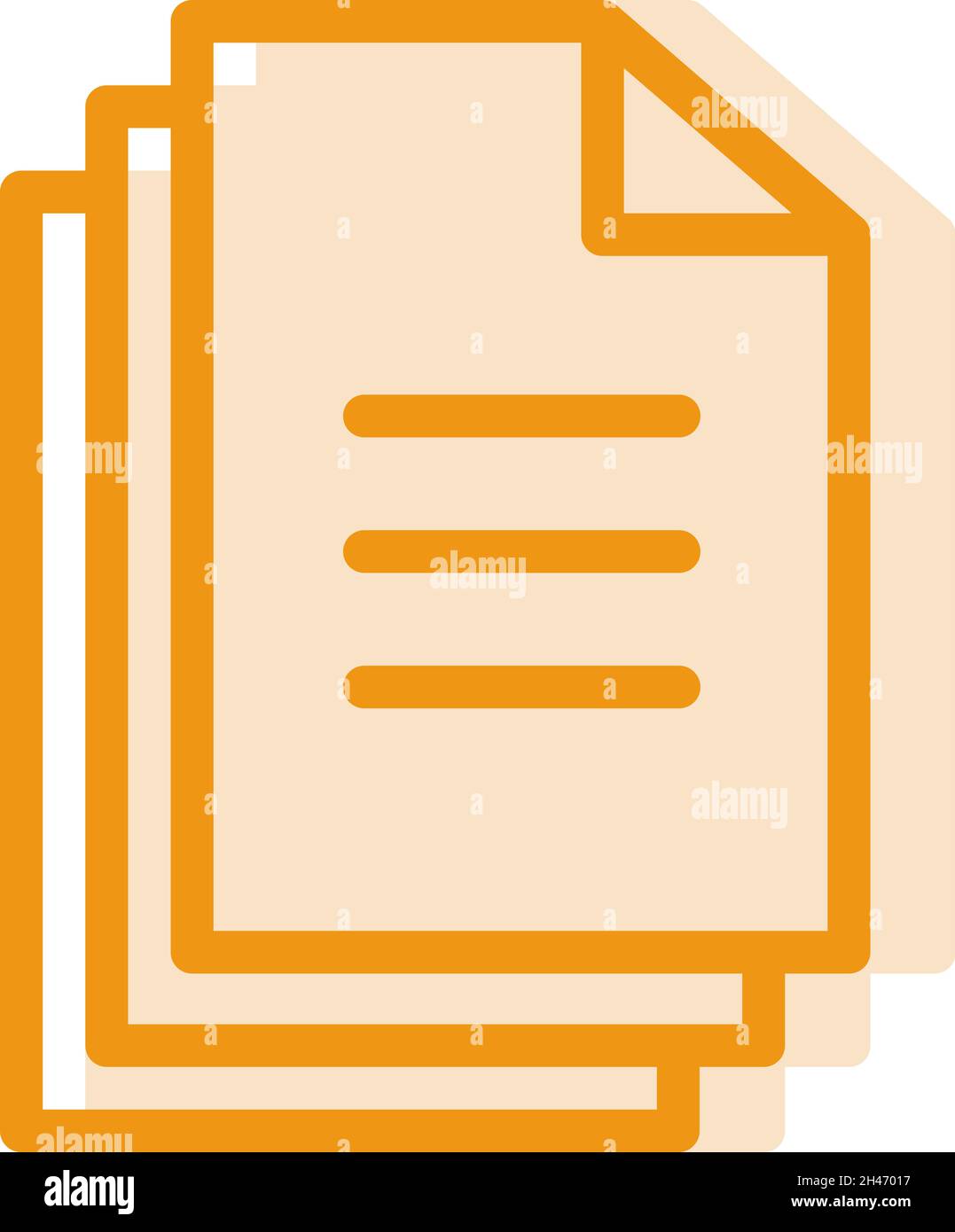 School sheets, illustration, vector, on a white background Stock Vector ...