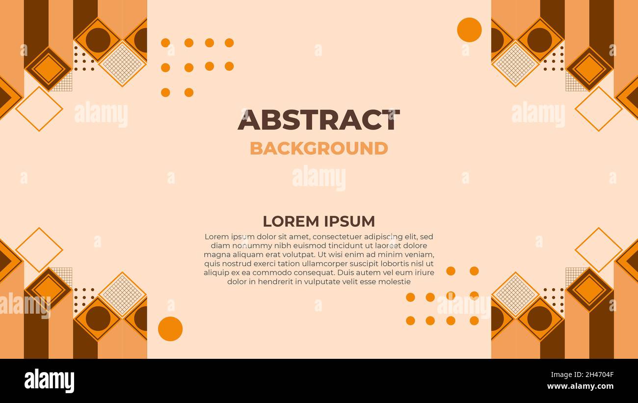 abstract geometric shape background design template Stock Photo - Alamy