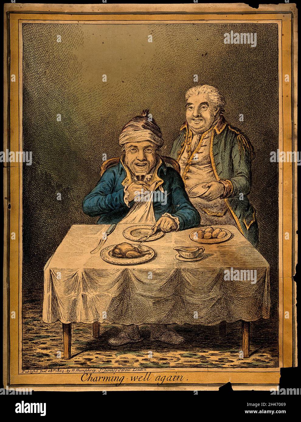 Gillray illustration hi-res stock photography and images - Alamy