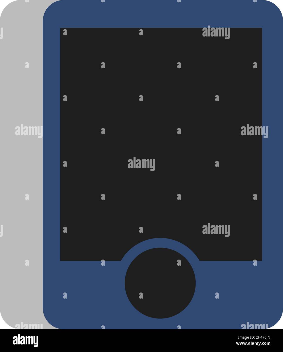 Police phone, illustration, vector, on a white background Stock Vector ...