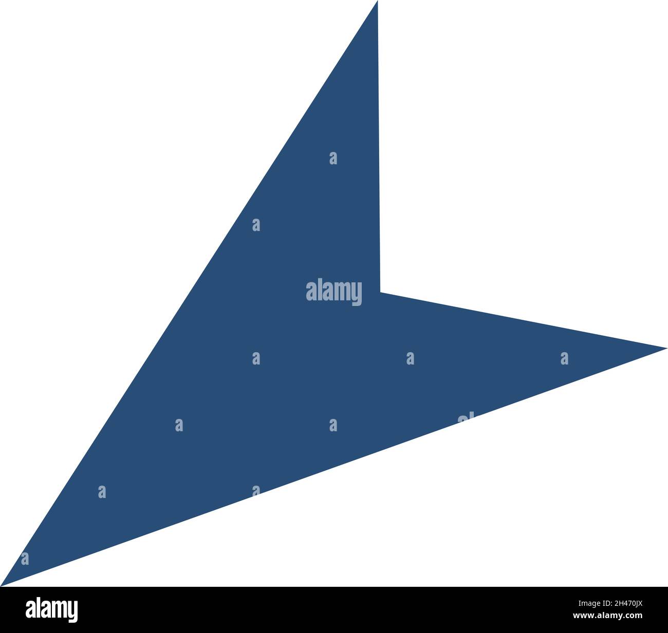 Hand paper plane on Stock Vector Images - Alamy