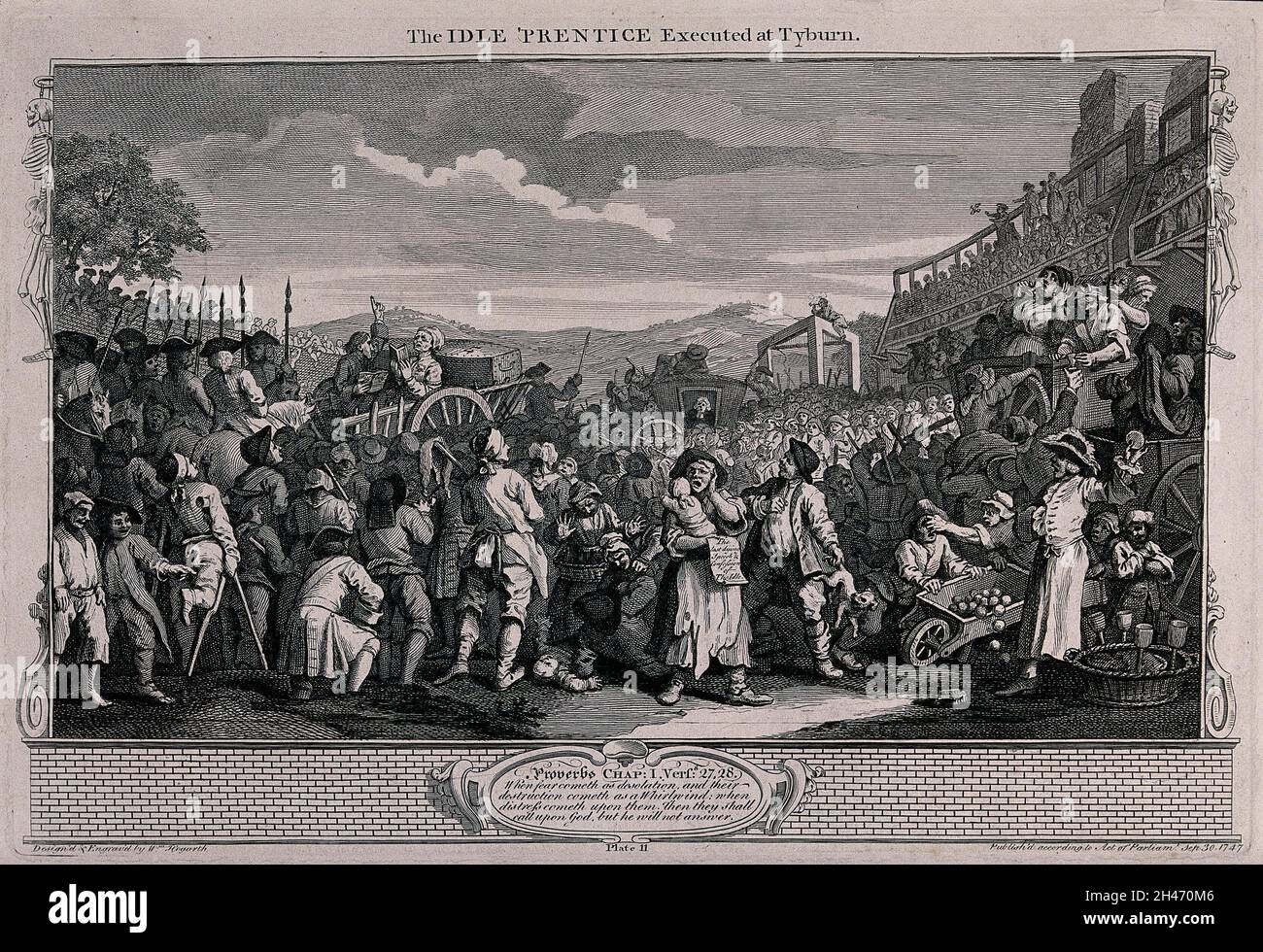 A crowd of spectators wait as Tom Idle is driven in a cart with his ...