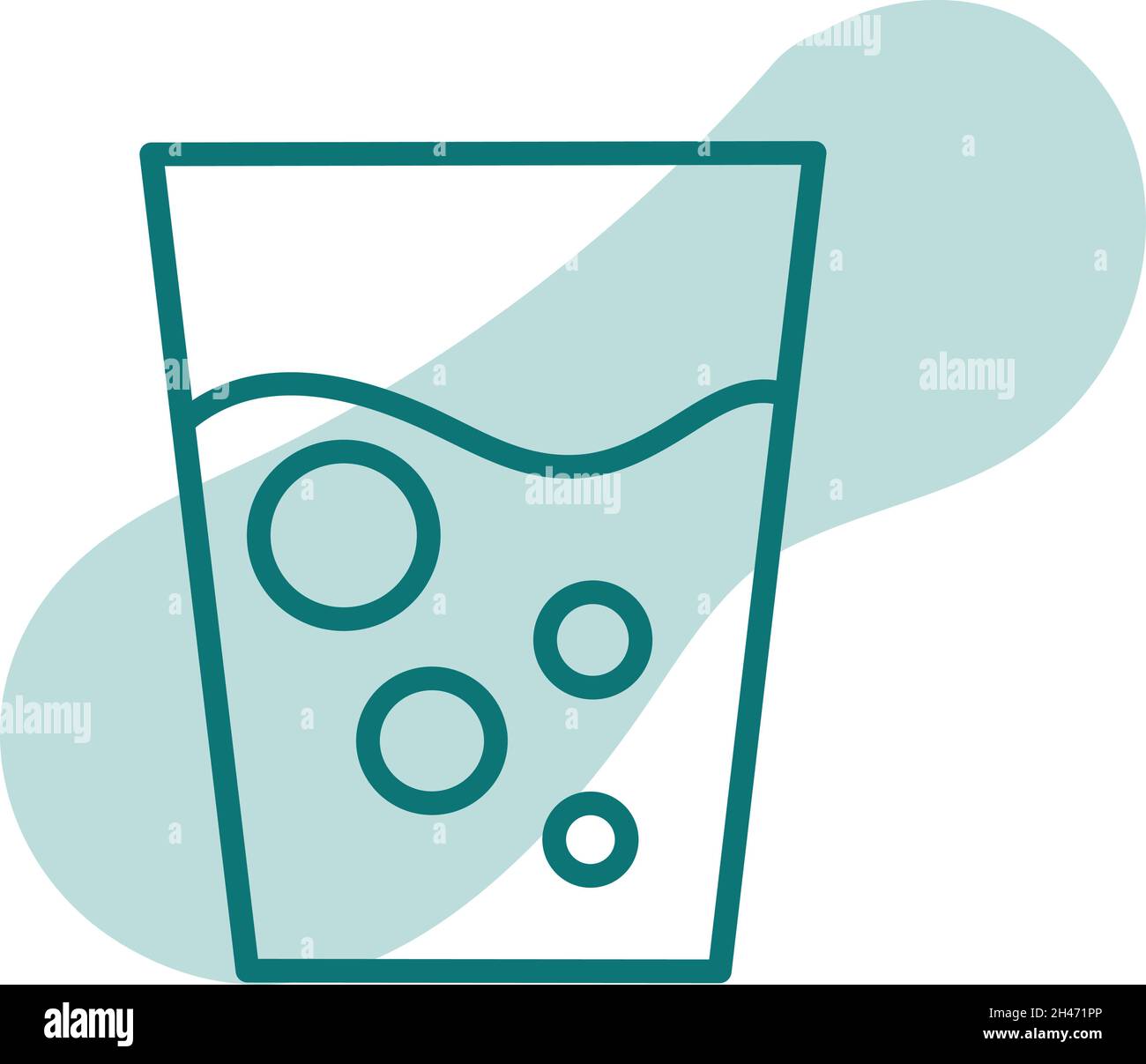 Mouth wash, illustration, vector, on a white background Stock Vector ...