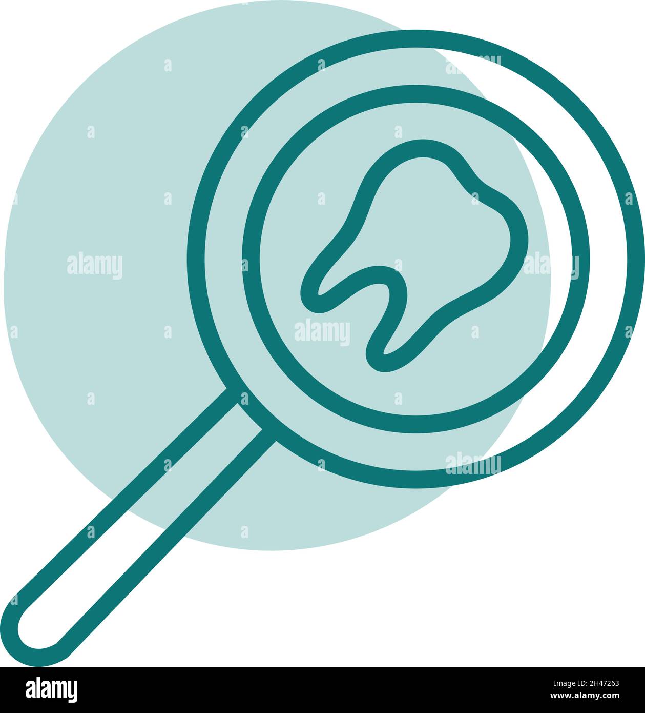 Dental problem vector Cut Out Stock Images & Pictures - Alamy