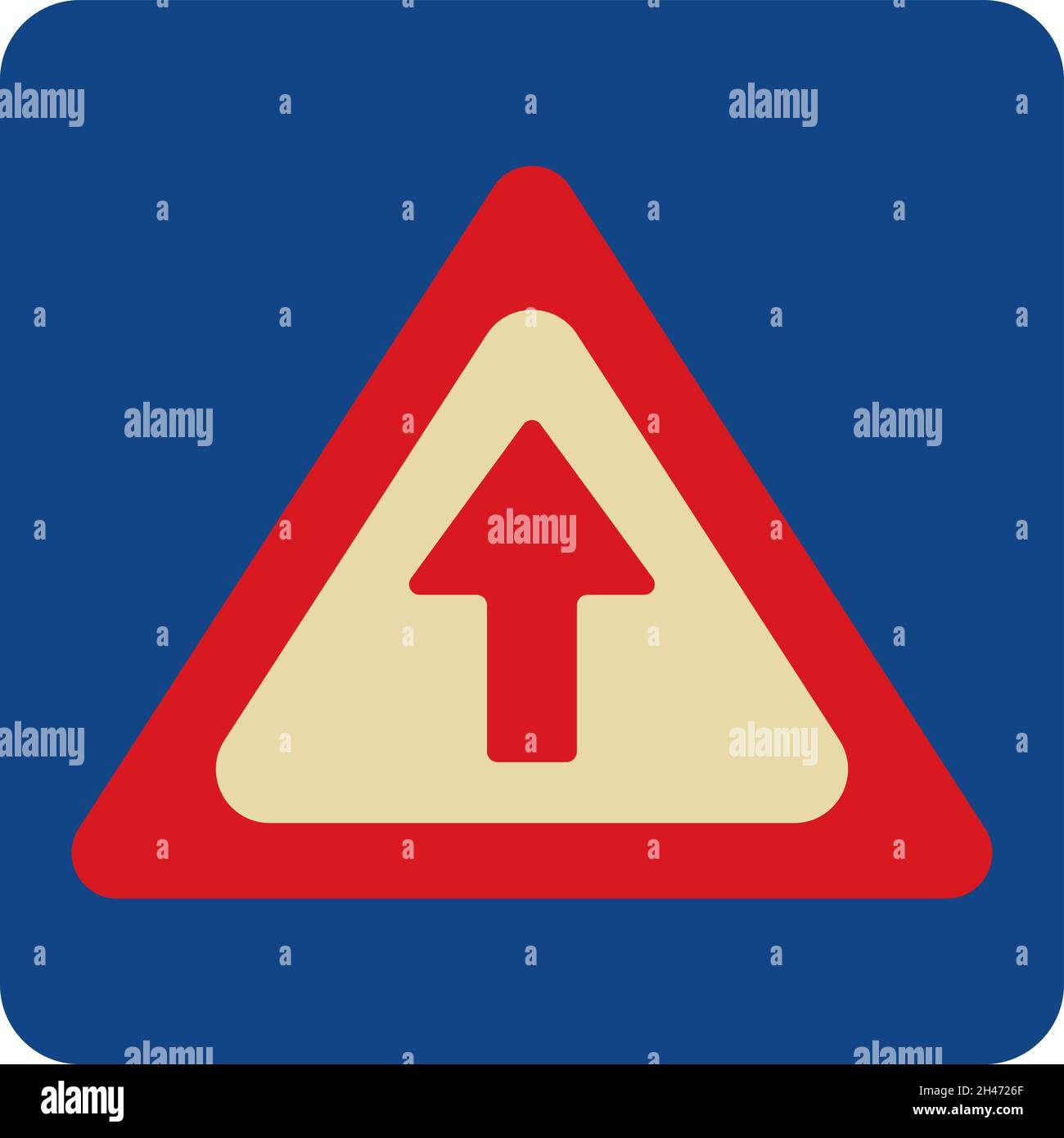 Target road sign illustration hi-res stock photography and images - Alamy