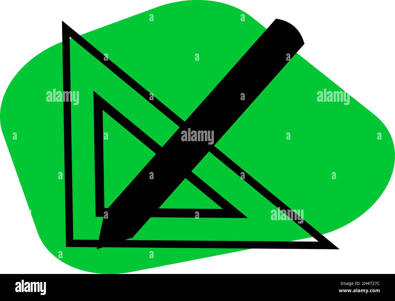Black ruler Stock Vector Images - Alamy