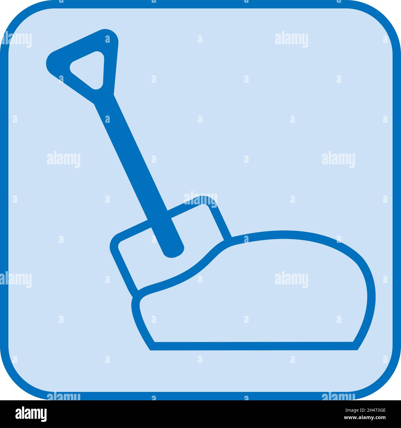 Farming tool, illustration, vector, on a white background Stock Vector ...