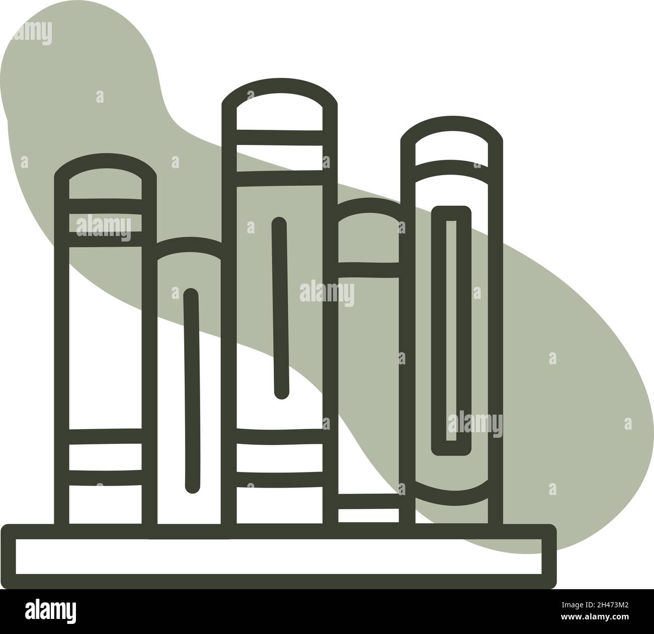 School books, illustration, vector, on a white background Stock Vector ...