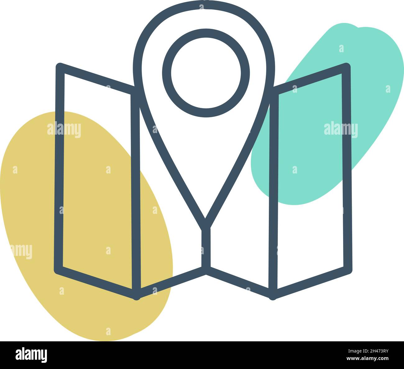 Travel location, illustration, vector, on a white background Stock ...