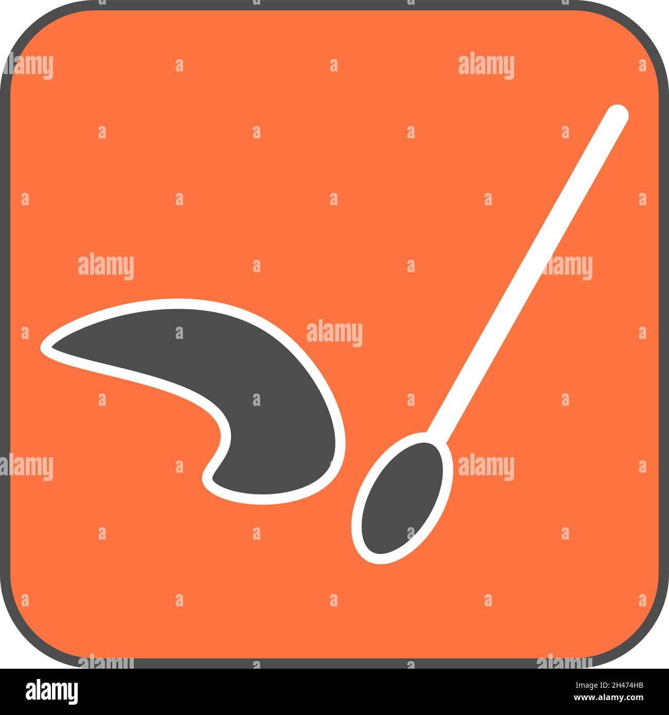 Fire match, illustration, vector, on a white background Stock Vector ...