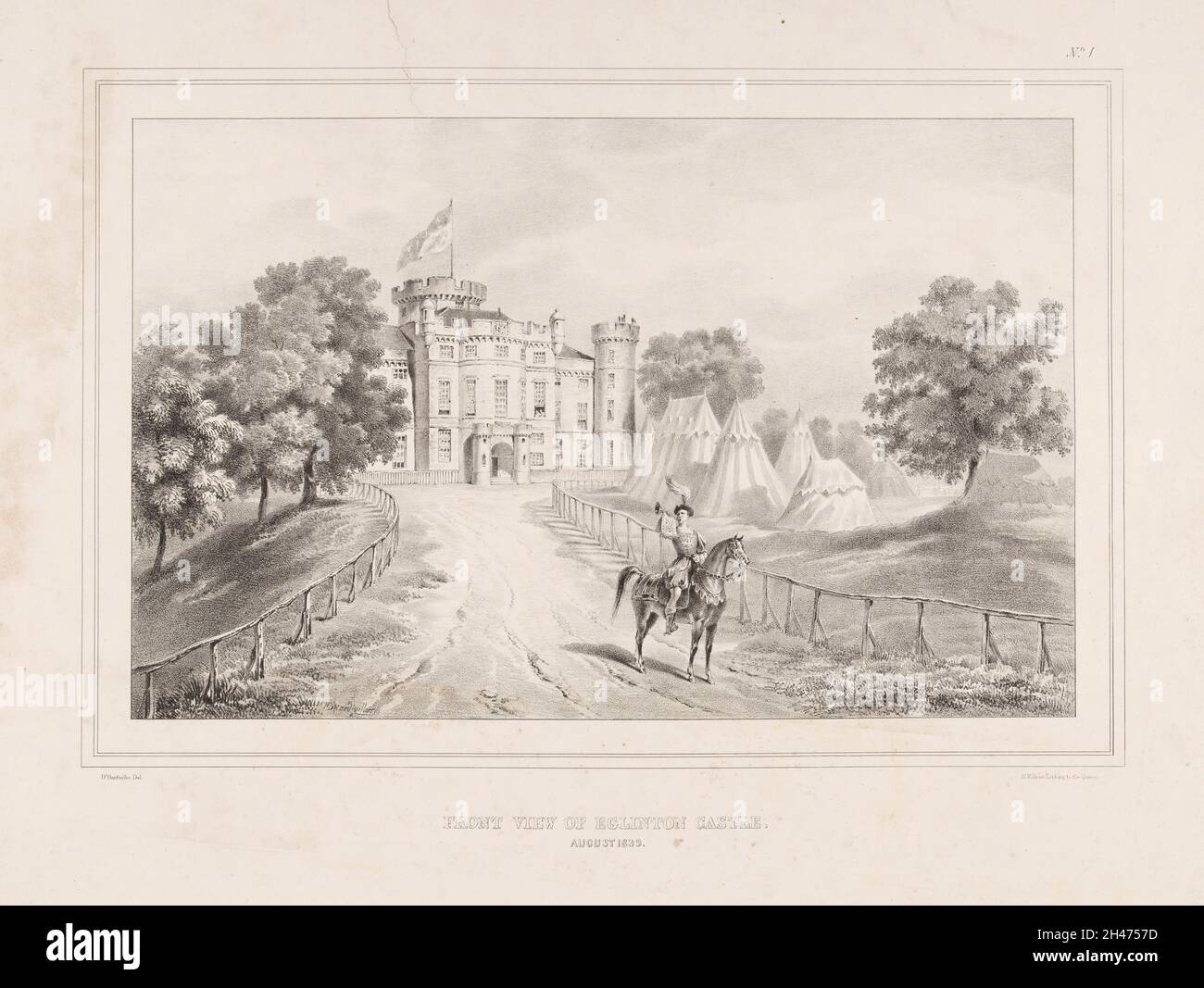 Eglinton castle hi-res stock photography and images - Alamy