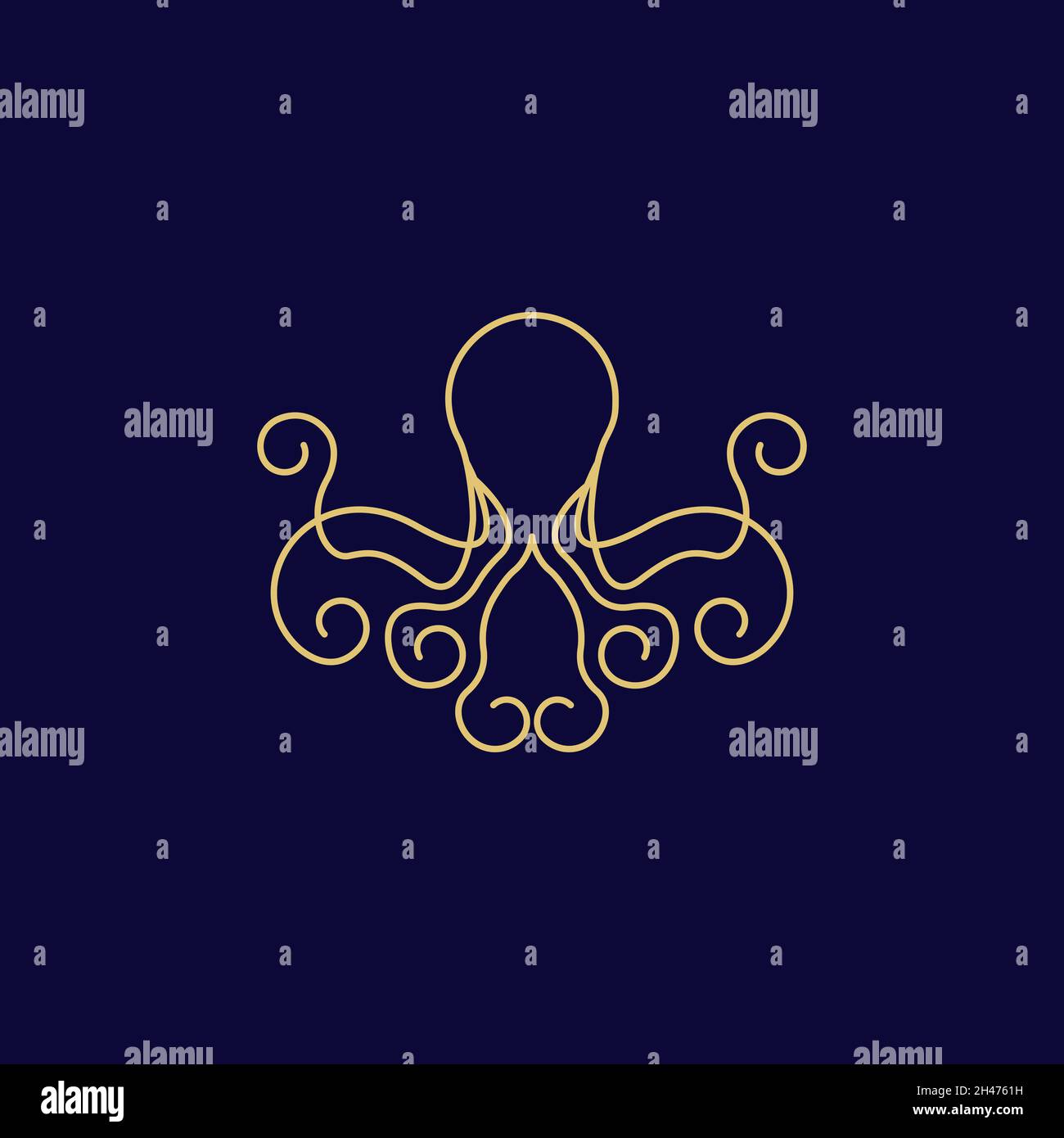 Octopus symbol hi-res stock photography and images - Alamy