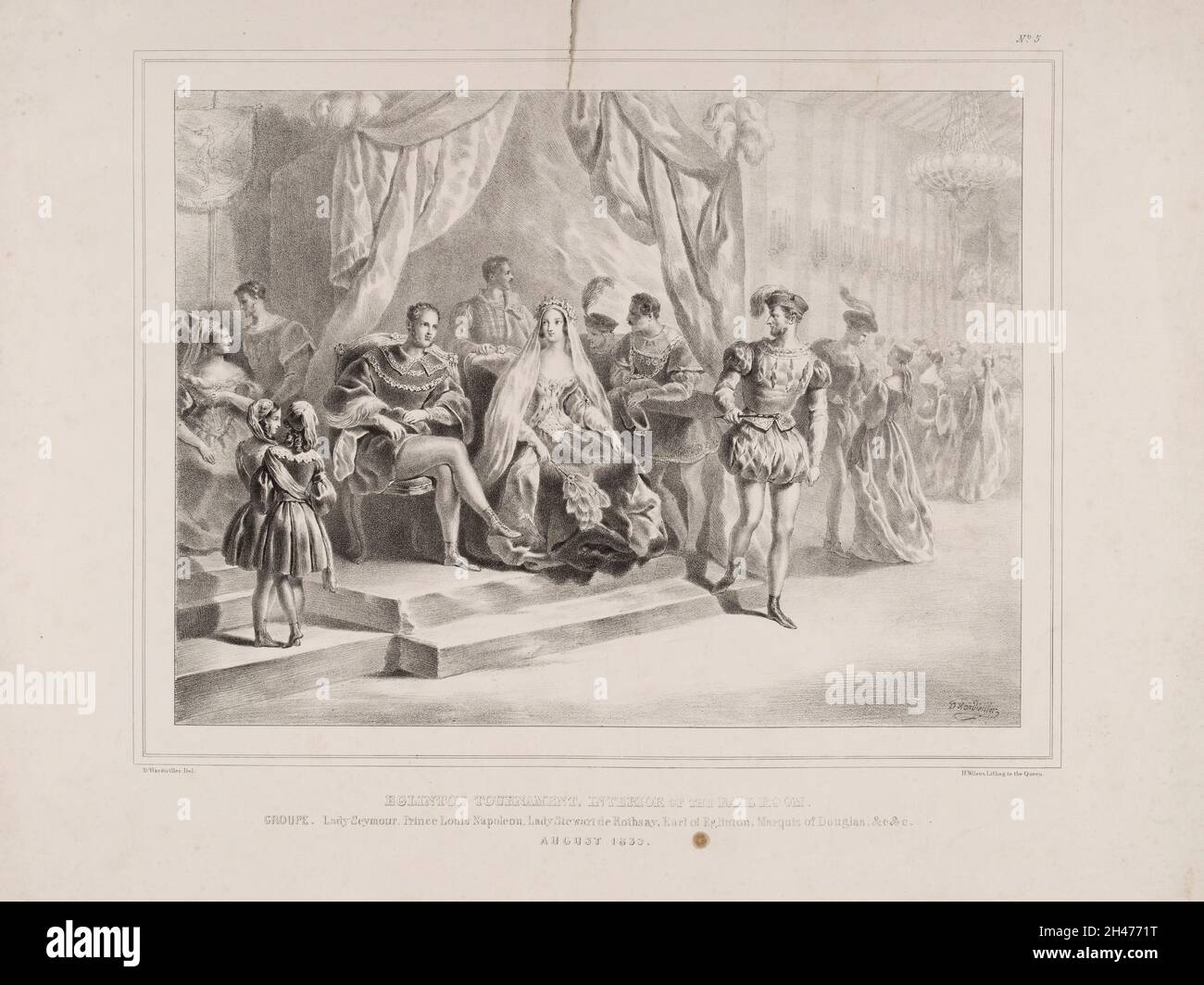 Eglinton tournament 1839 hi-res stock photography and images - Alamy