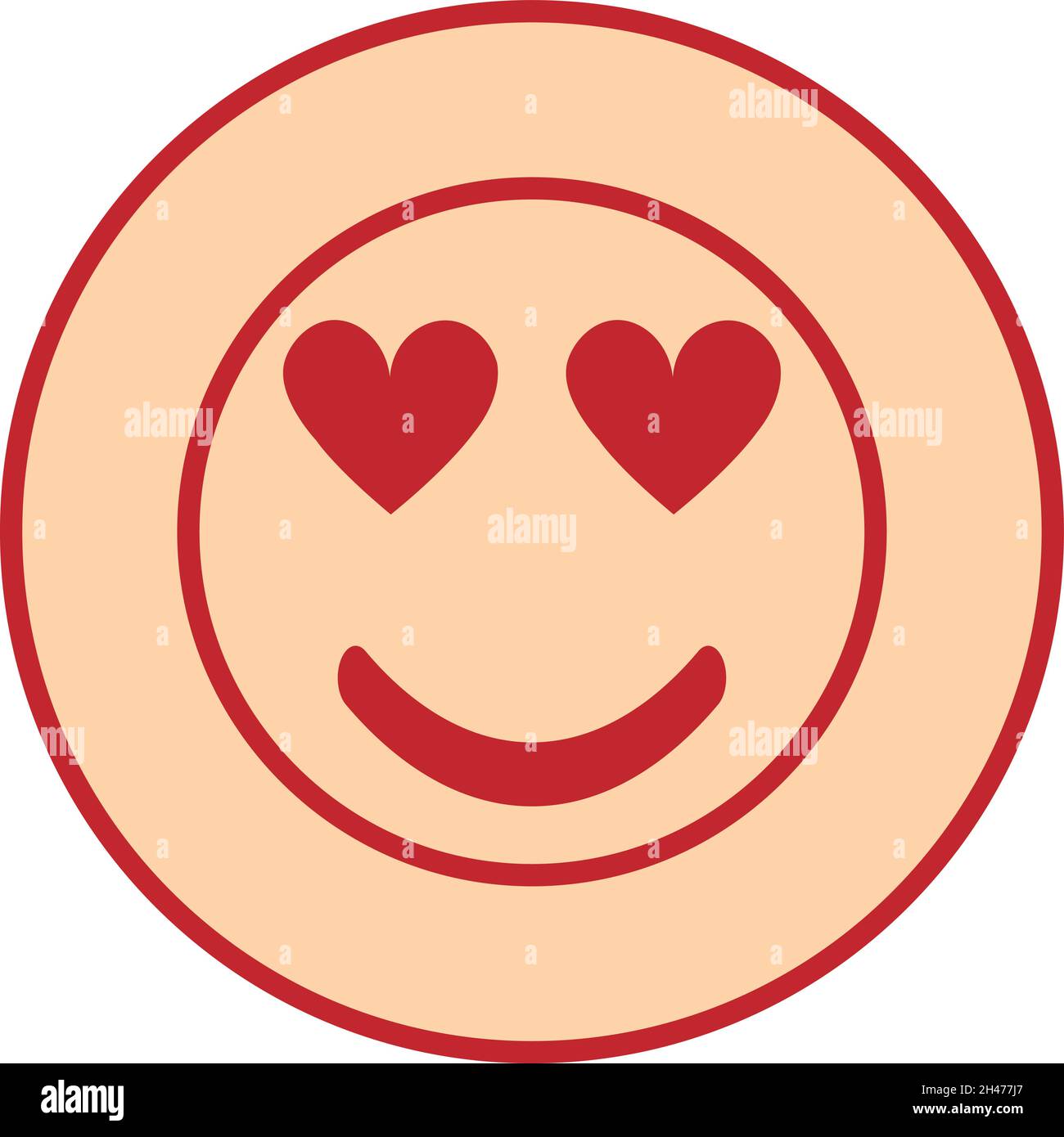 In love emoji chat hi-res stock photography and images - Alamy