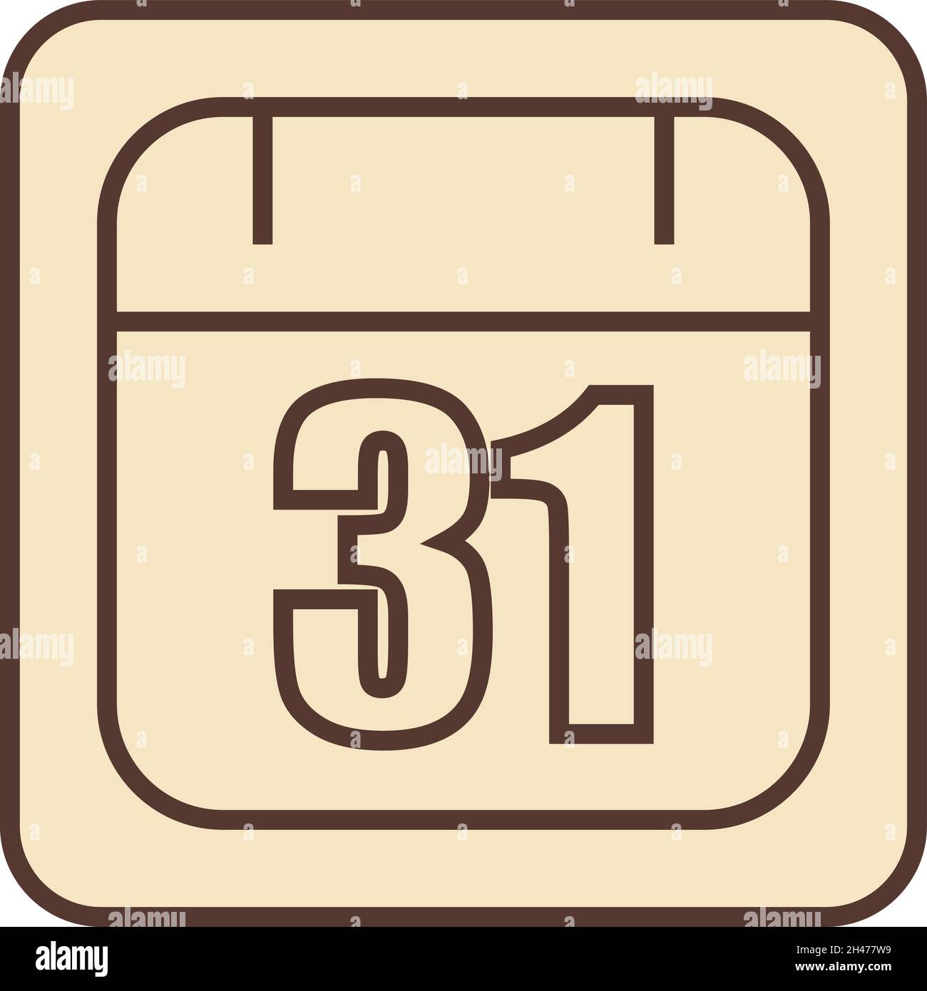 Calendar page on spring Stock Vector Images - Alamy