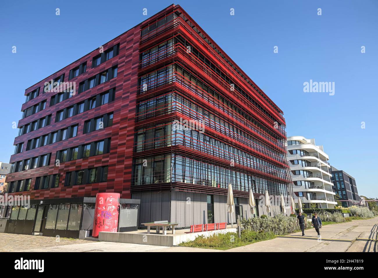 Coca Cola Haus, Osthafen, Friedrichshain, Berlin, Deutschland Stock ...
