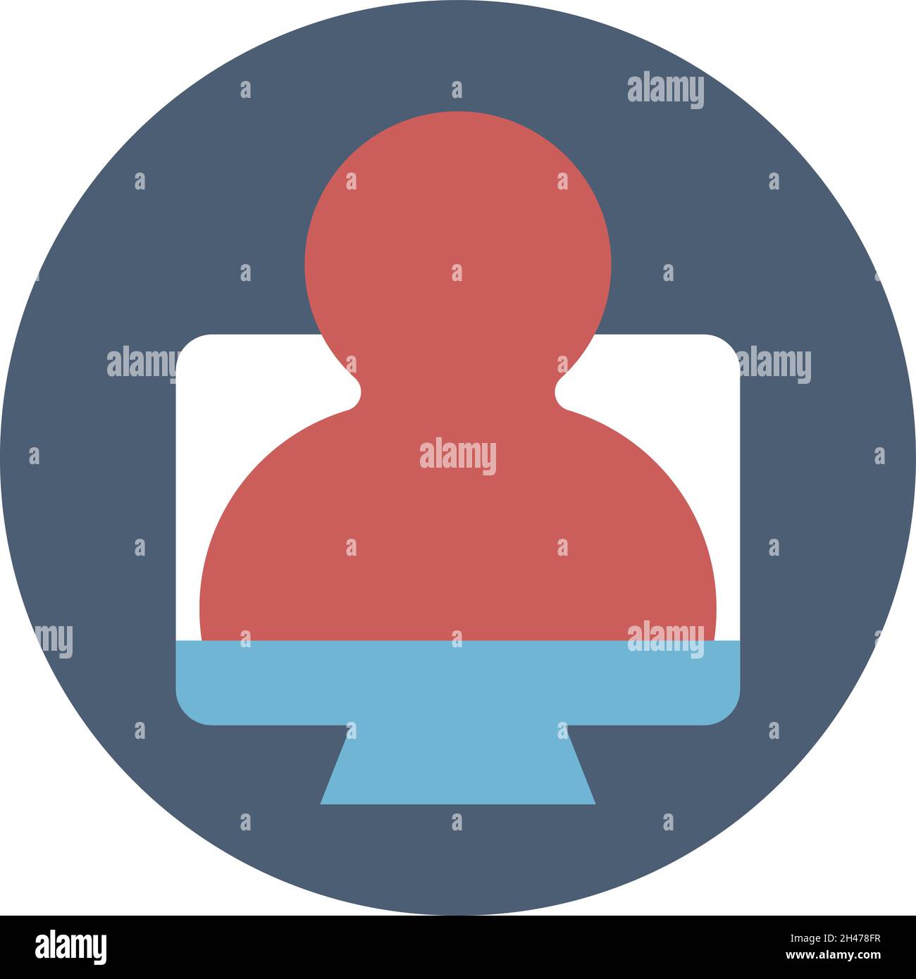 Content person Stock Vector Images - Alamy
