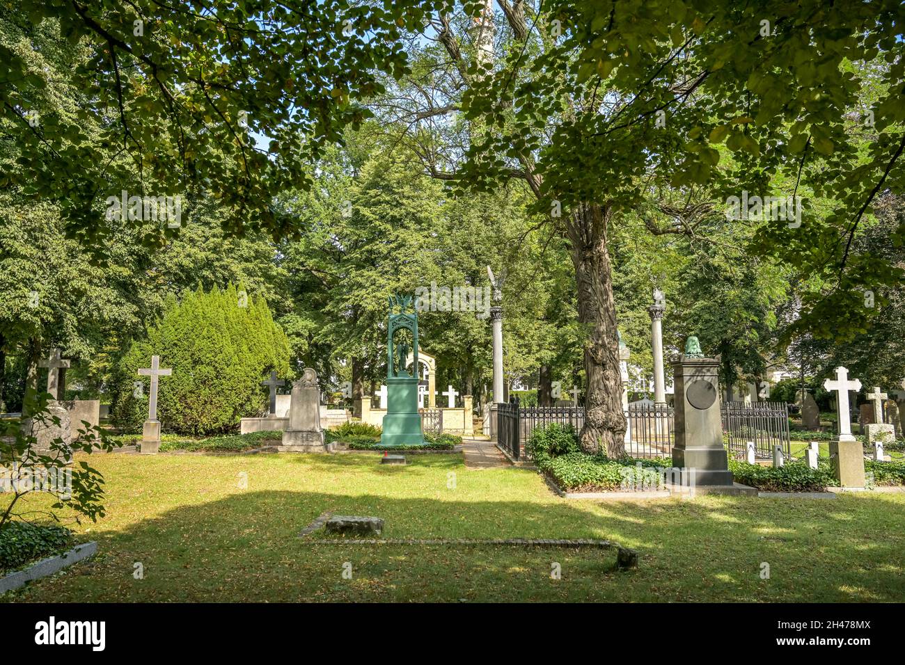 Invalidenfriedhof, Scharnhorststraße, Mitte, Berlin, Deutschland Stock ...