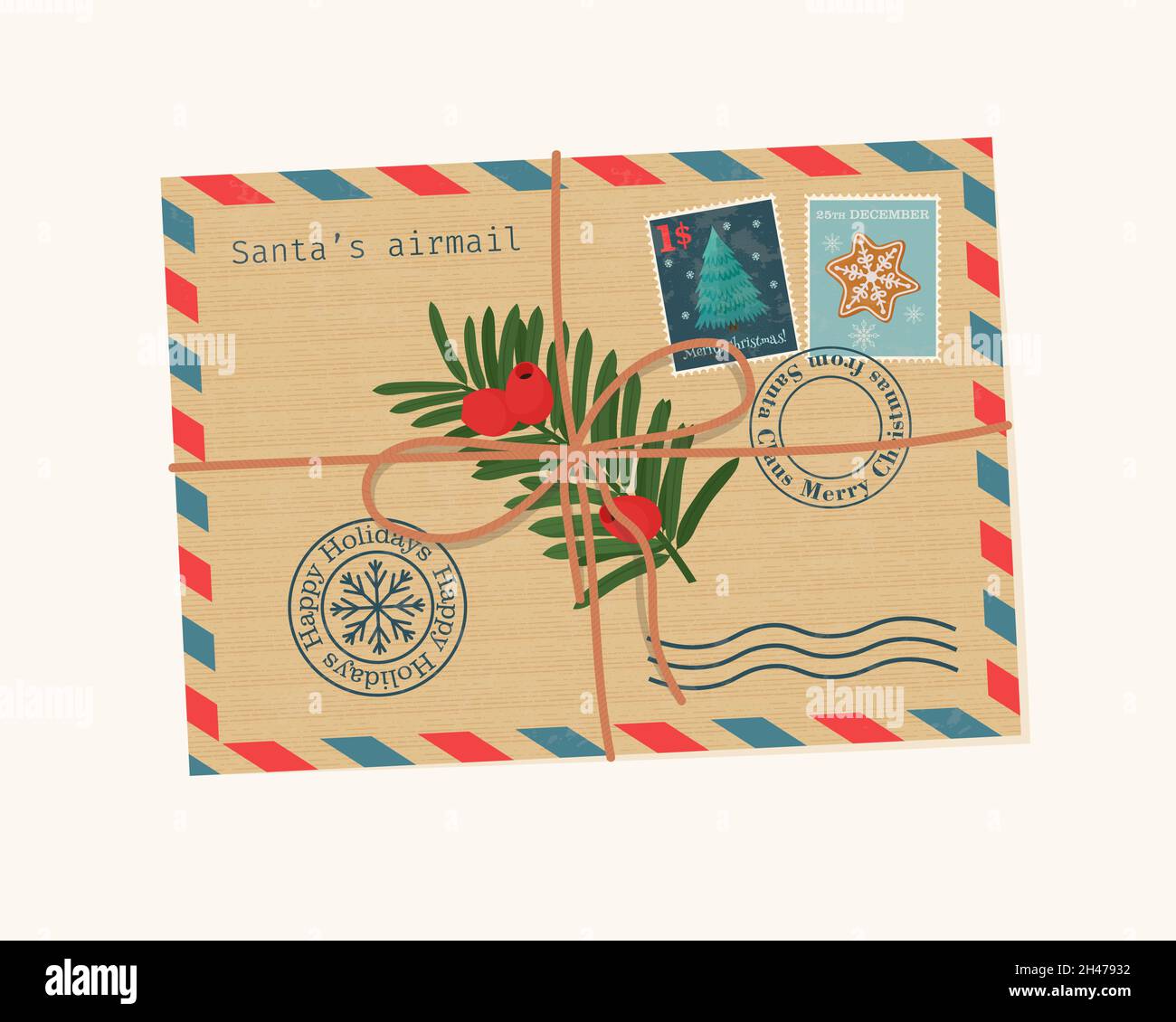 Postage stamps cartoon Stock Vector Images - Alamy