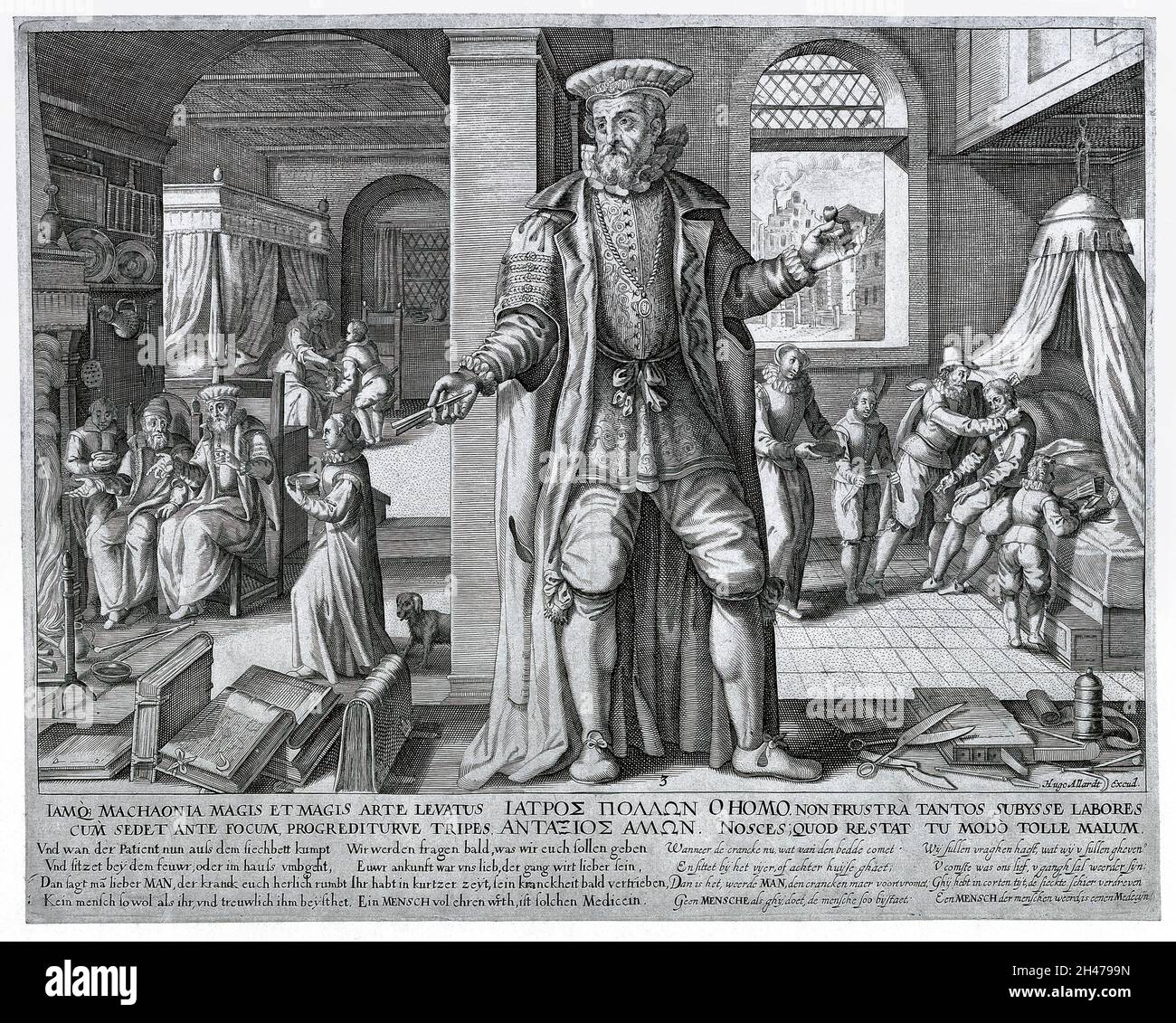 The medical practitioner appearing as a mere human when he has ...