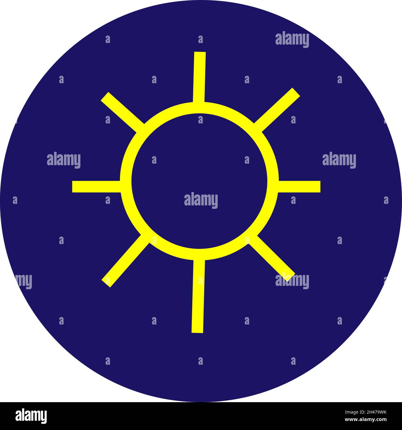 Sunny sunbeams Stock Vector Images - Alamy