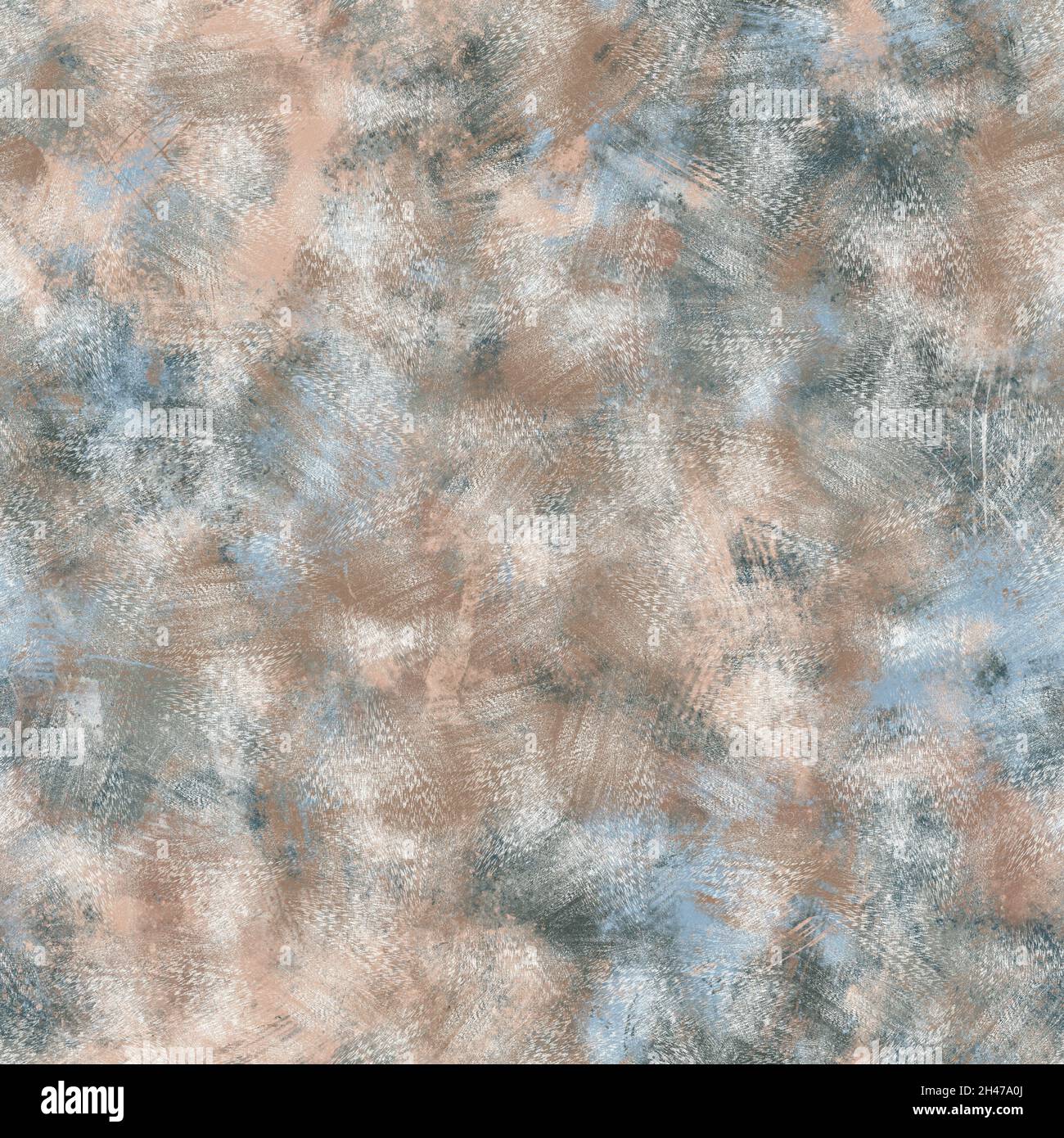 Seamless neutral tan and white distressed grungy motif surface pattern ...