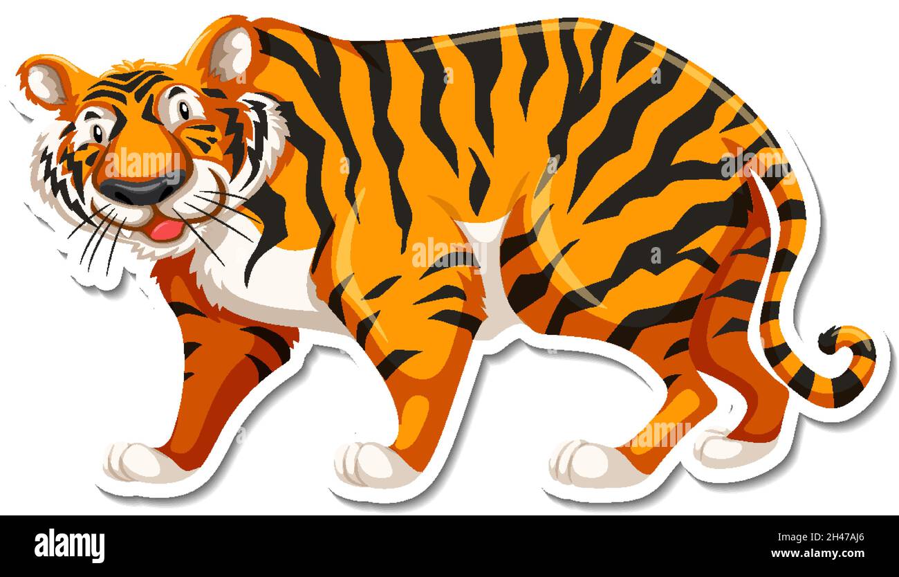 Tiger Cartoon Characters