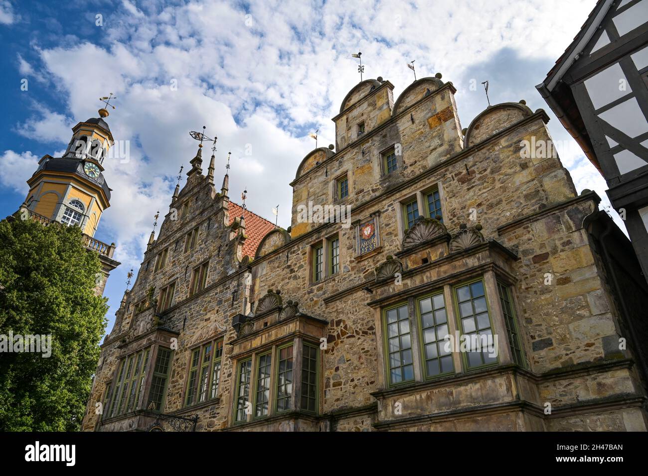 Altes Rathaus, Marktplatz, Altstadt, Rinteln, Landkreis Schaumburg ...