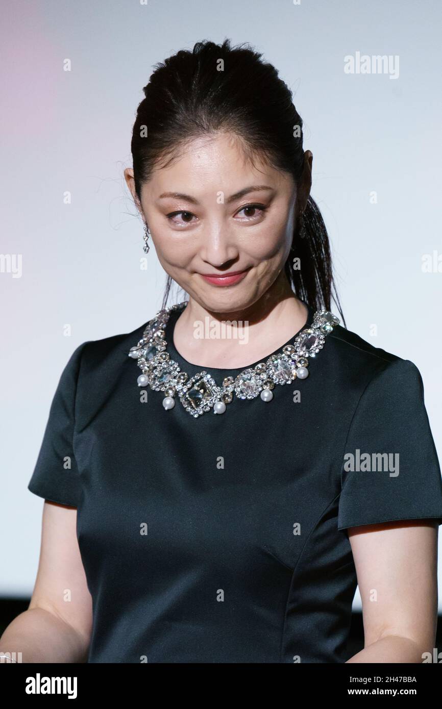 Japanese Actress Takako Tokiwa Attends A Closing Ceremony Of The Japan