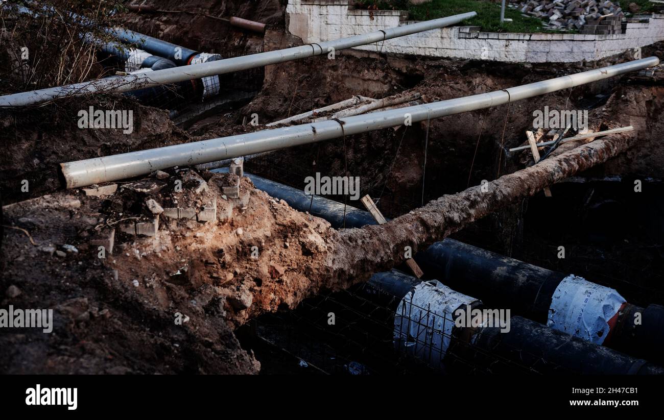 Urban heating network hi-res stock photography and images - Alamy