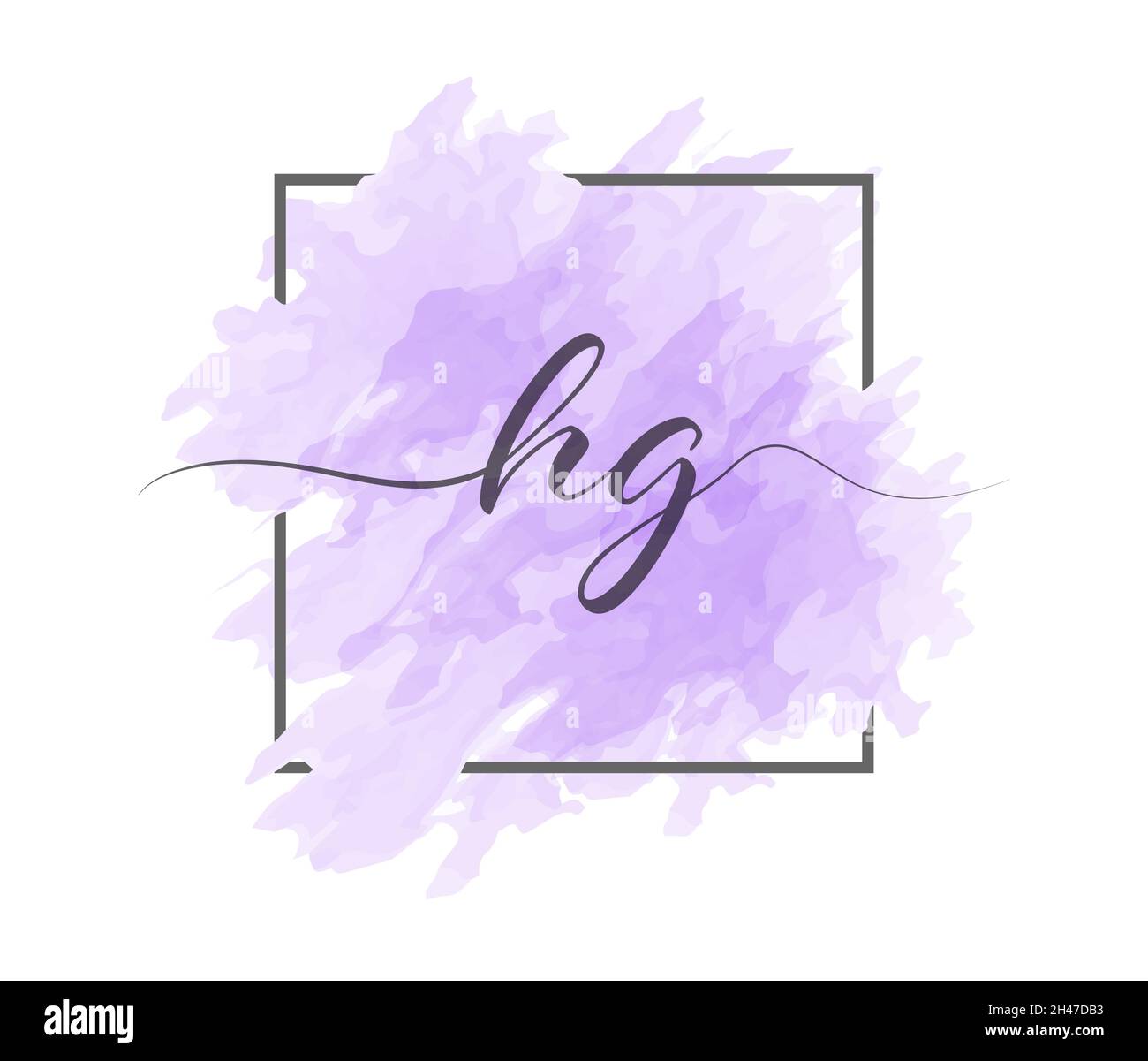 Hg letters vector vectors hi-res stock photography and images - Alamy