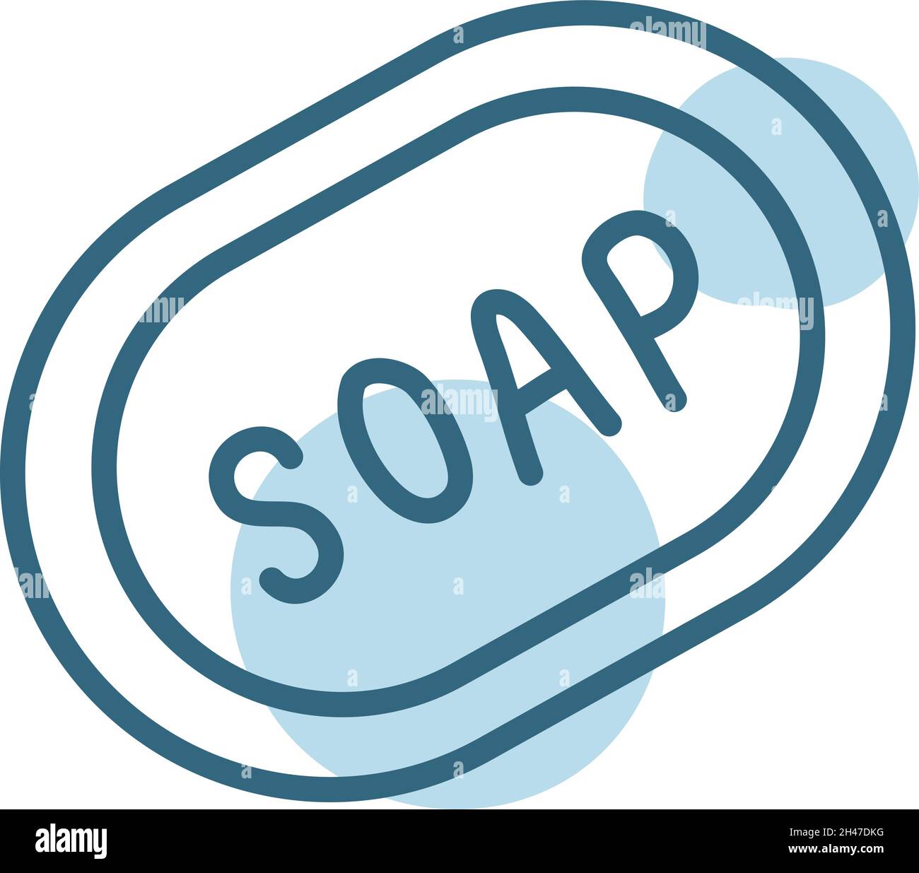 Soap bar, illustration, vector, on a white background Stock Vector ...