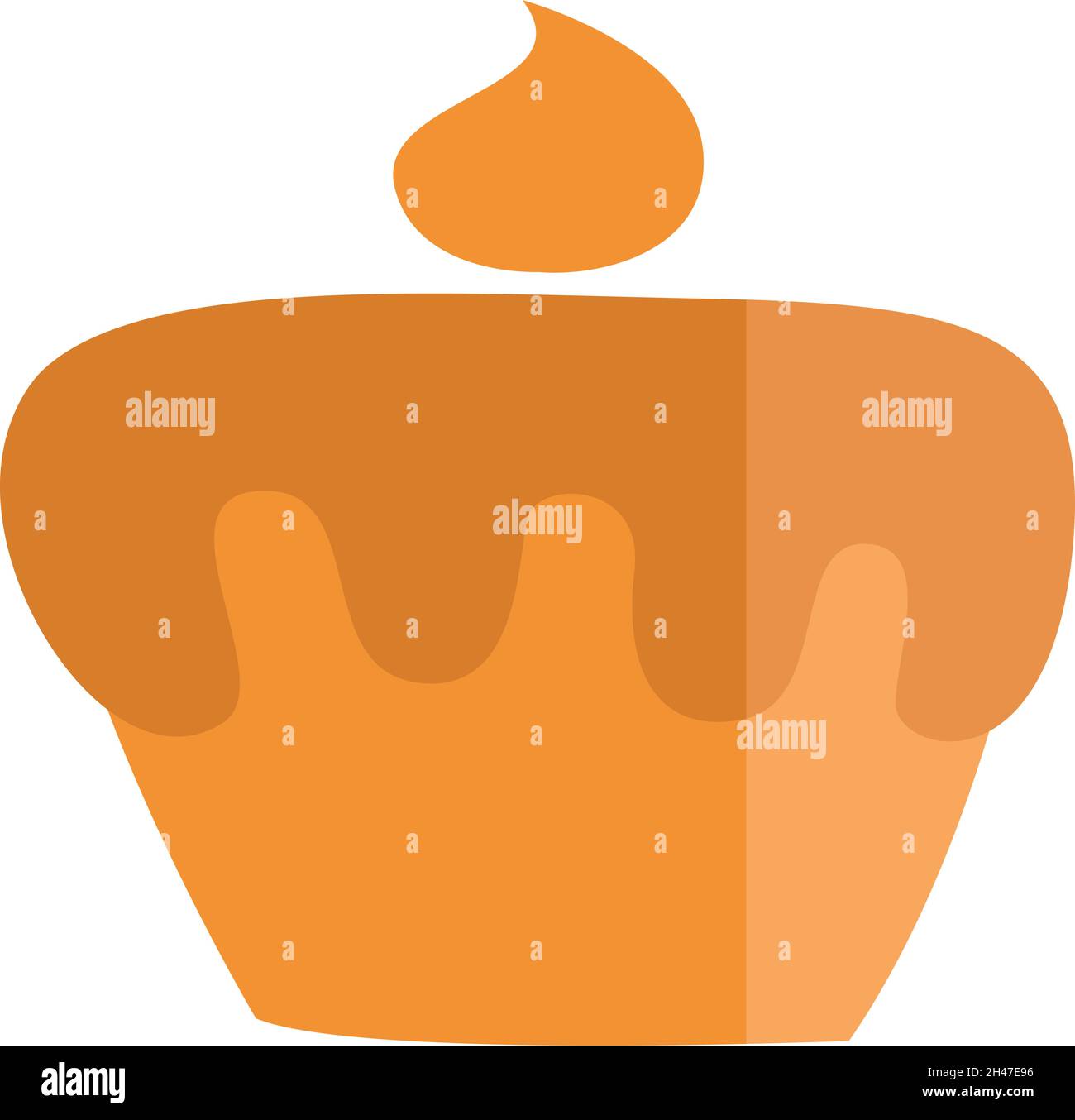 Autumn birthday cake Stock Vector Images - Alamy