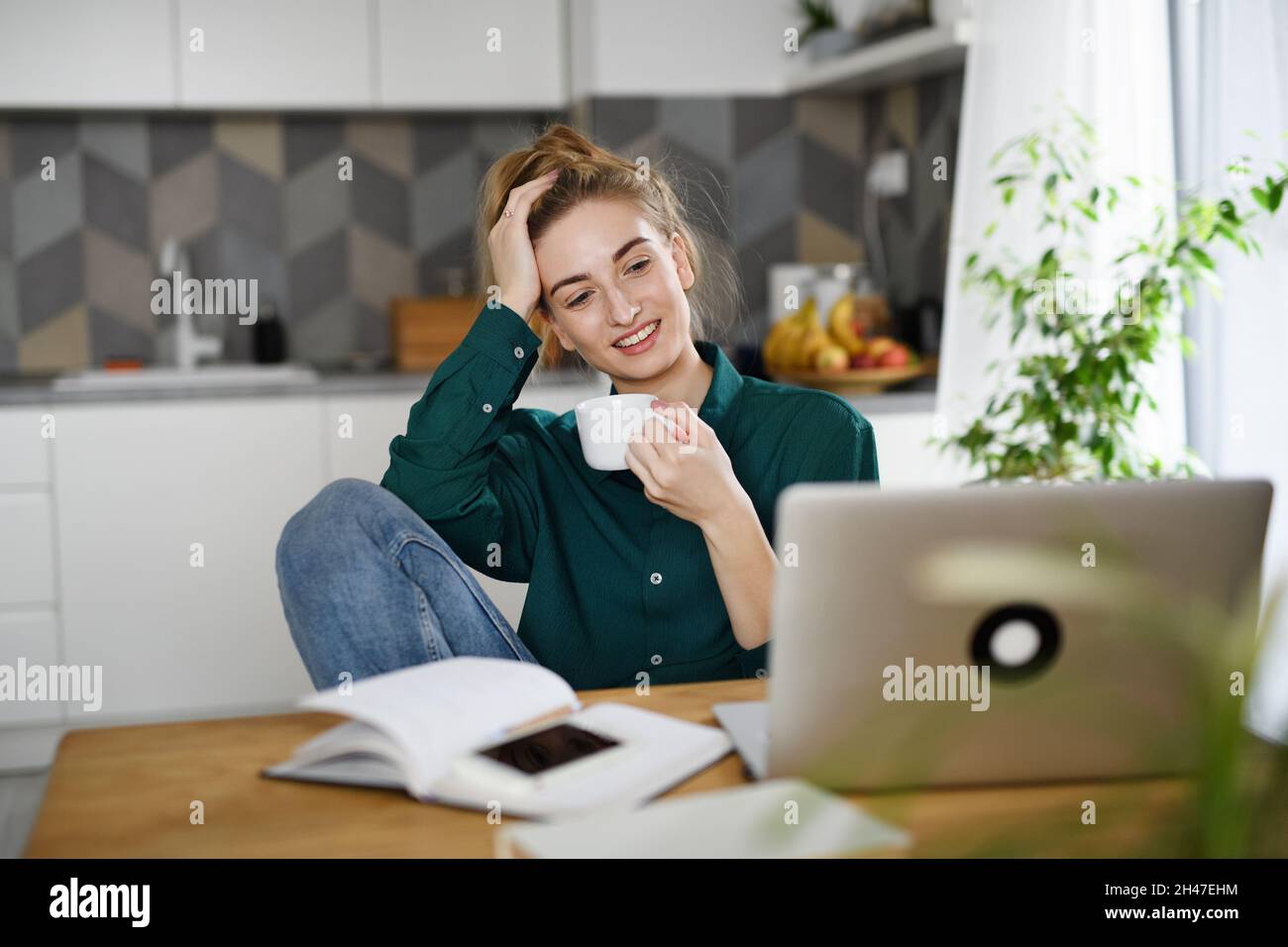 Adult laptop school office hi-res stock photography and images - Alamy
