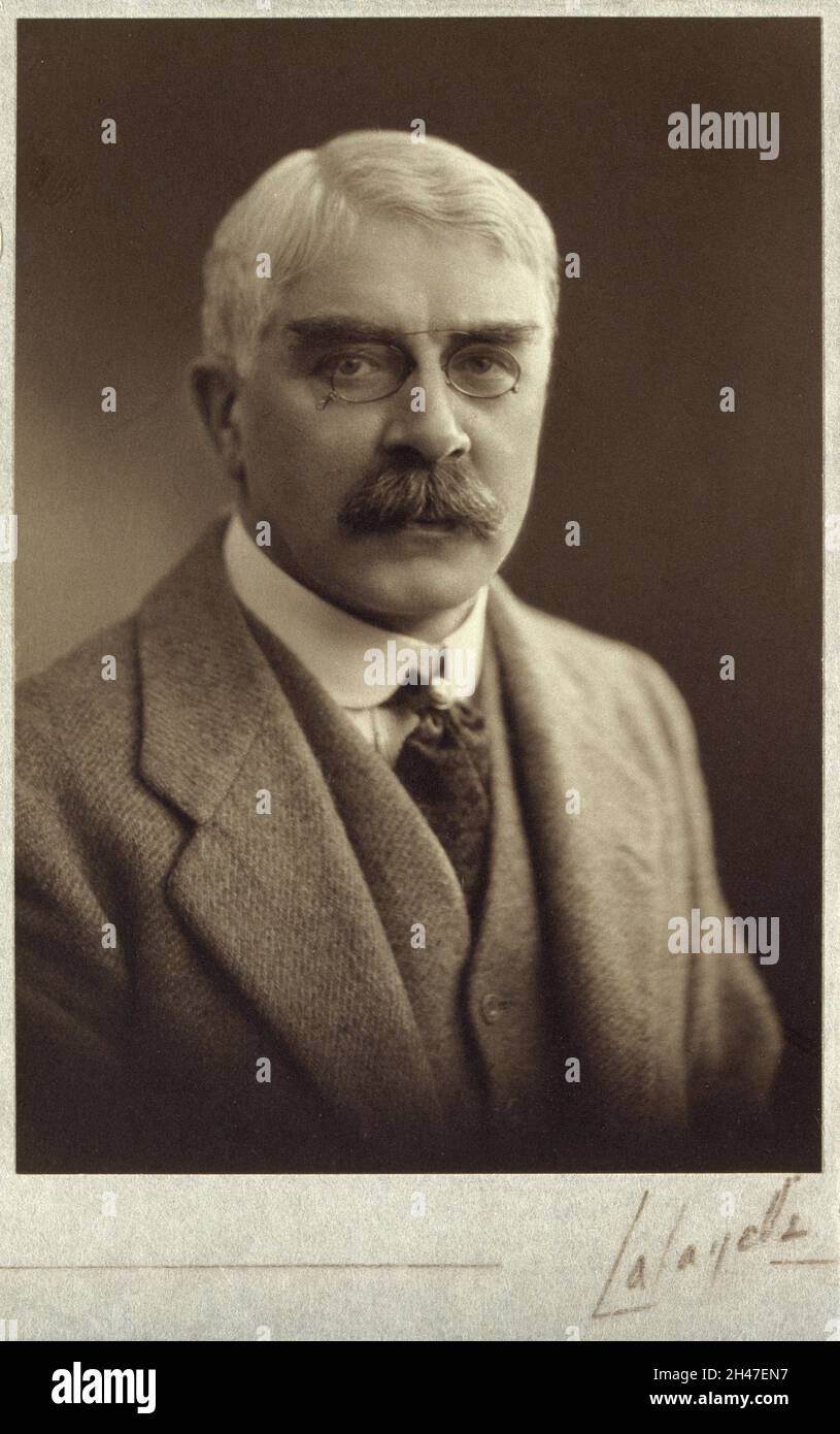 William Edward Fothergill. Photograph by Lafayette Ltd Stock Photo - Alamy