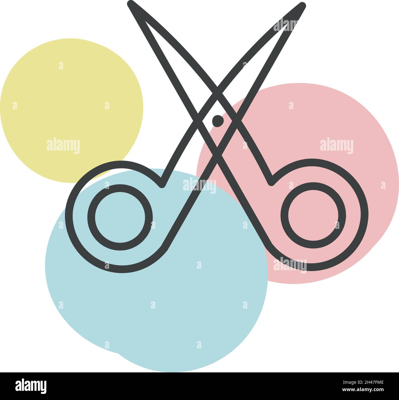 Haircut design hi-res stock photography and images - Alamy