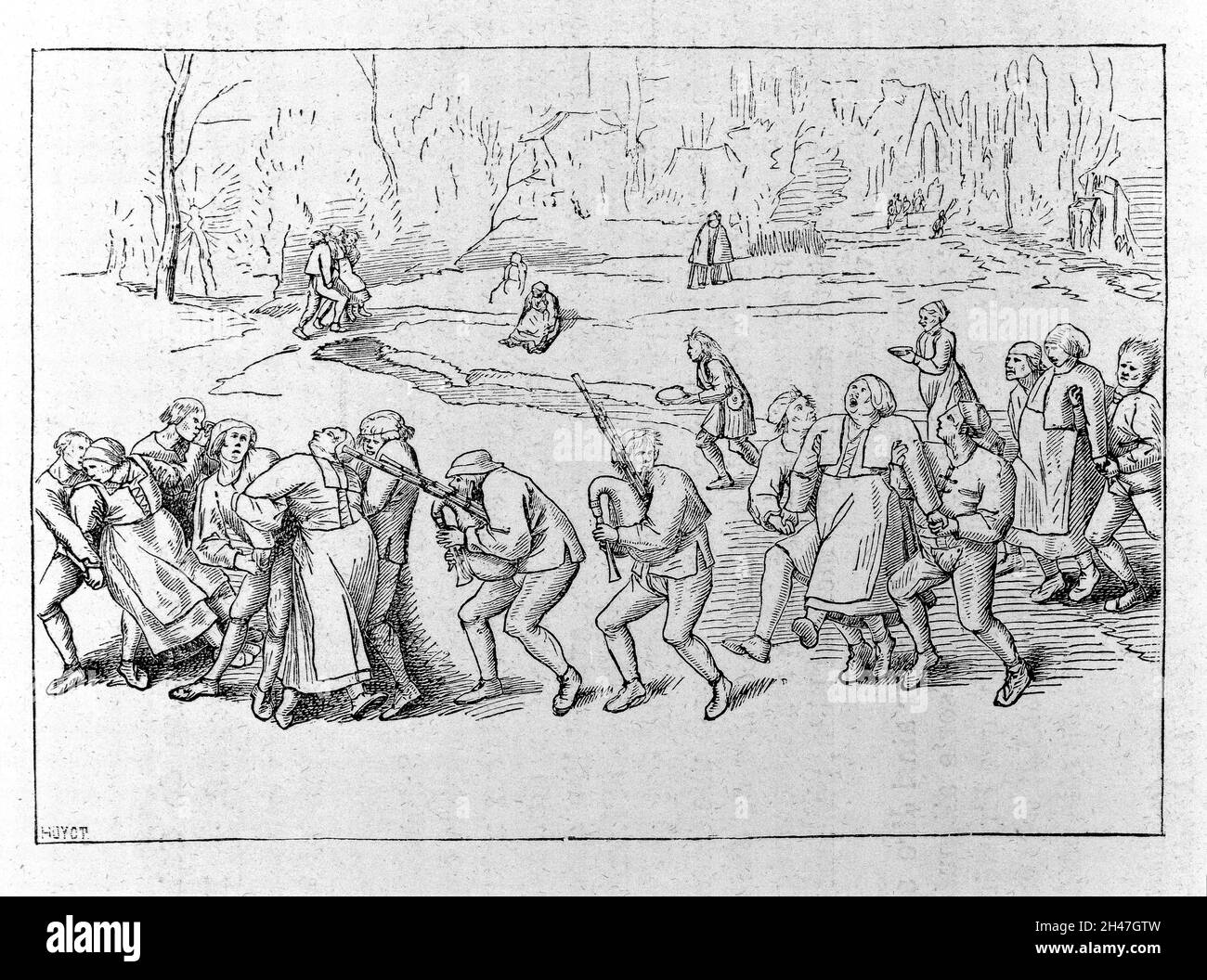Dance of Saint Guy Stock Photo - Alamy