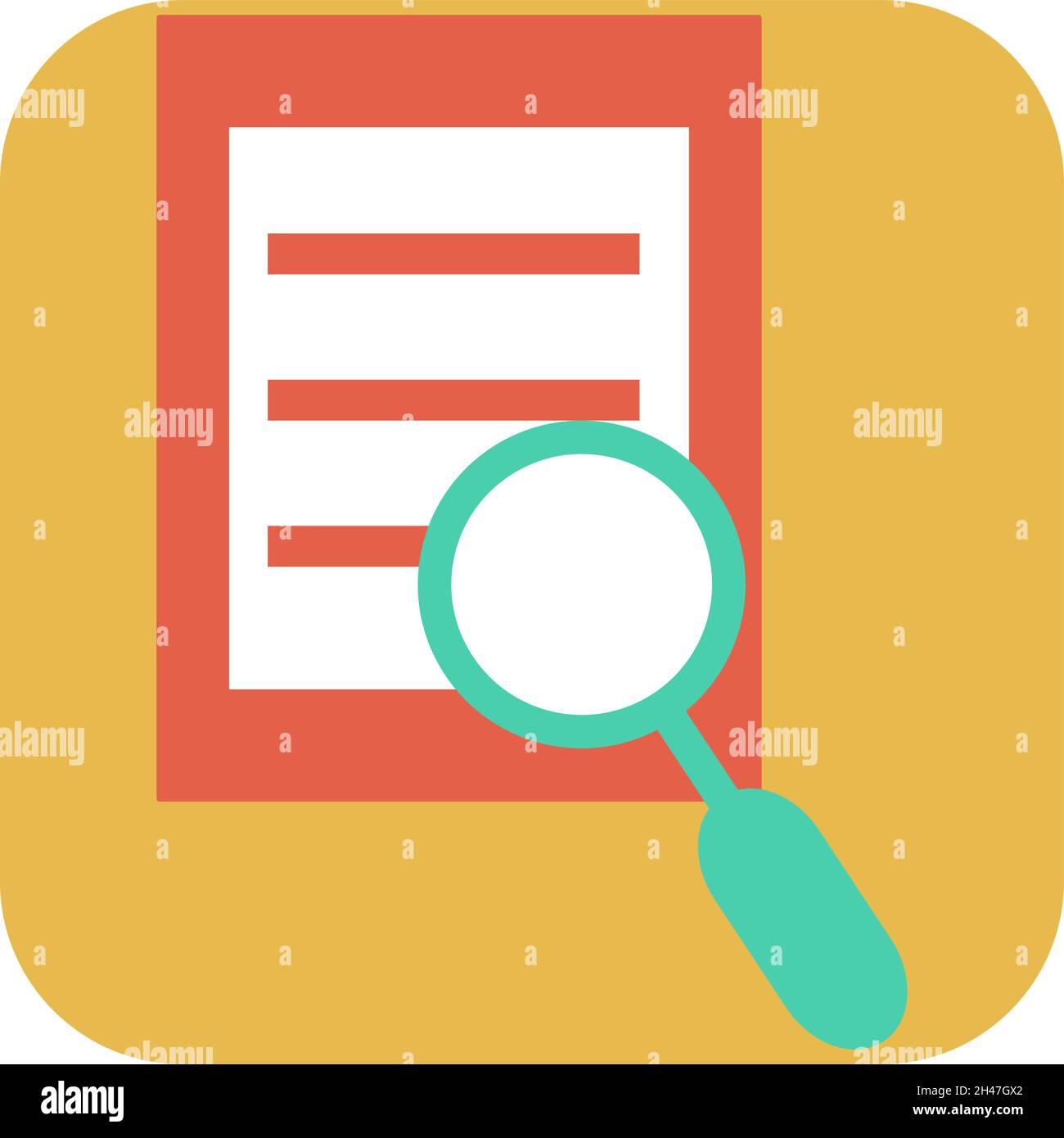 Education research, illustration, vector, on a white background Stock ...