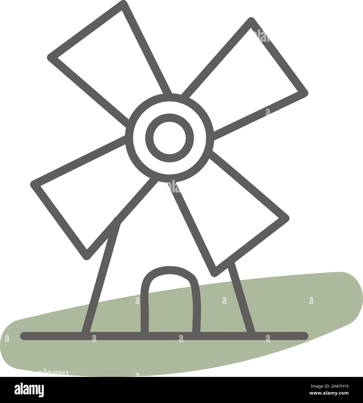 Farm Windmill Clip Art