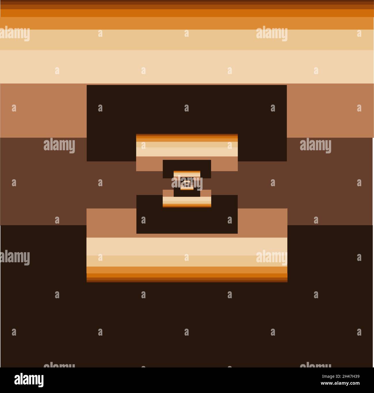 Weird geometric abstract vector illustration Stock Vector Image & Art ...