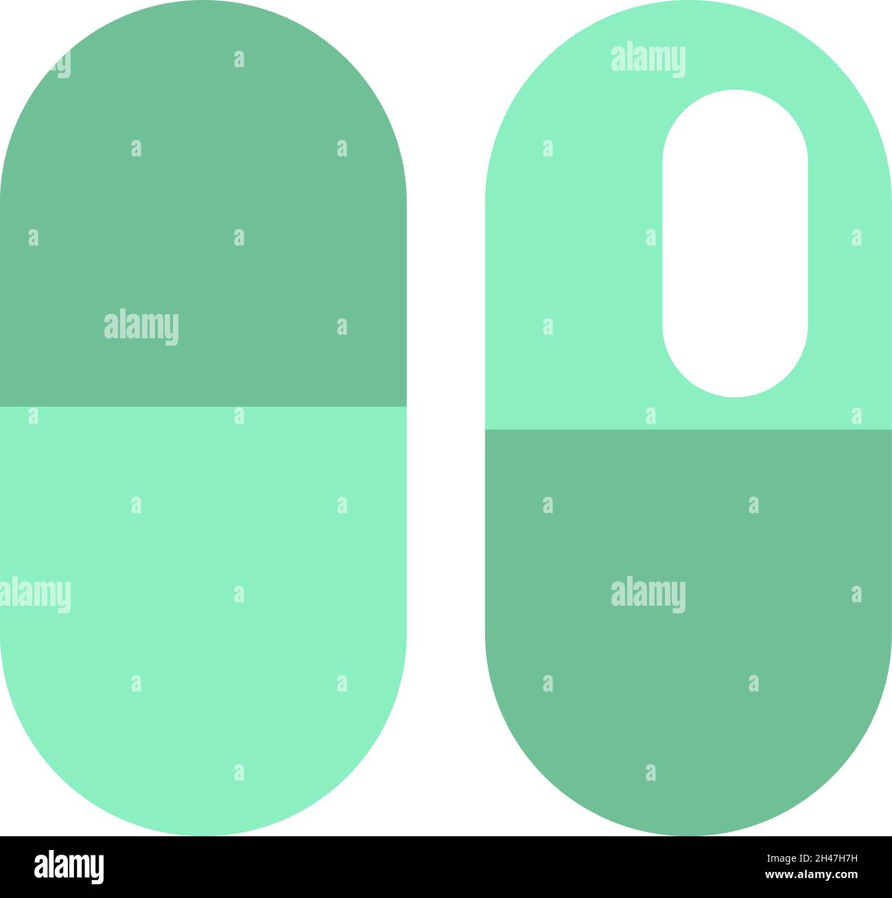 Dentist painkillers, illustration, vector, on a white background Stock ...