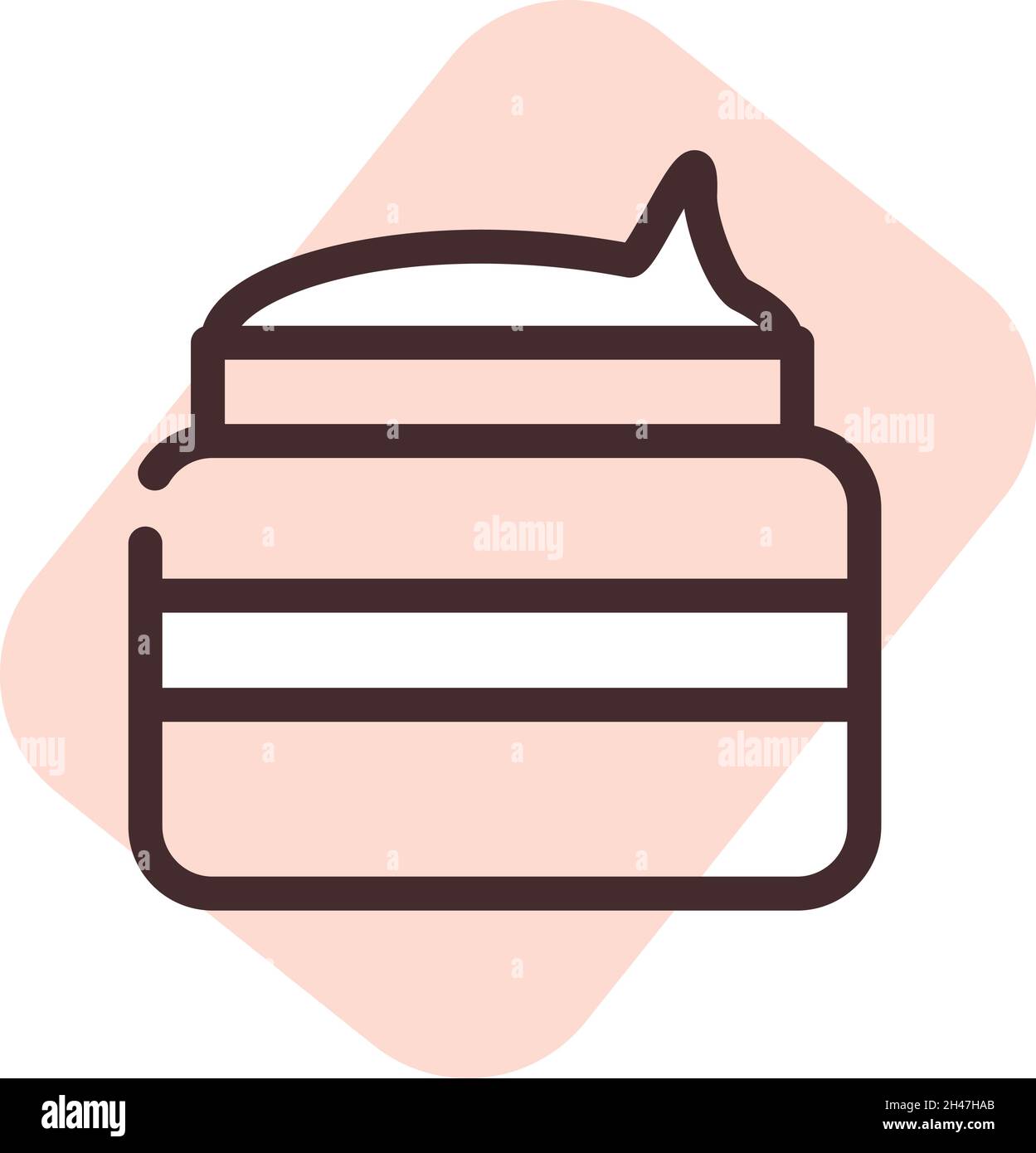 Natural face moisturizer cream Stock Vector Images - Alamy