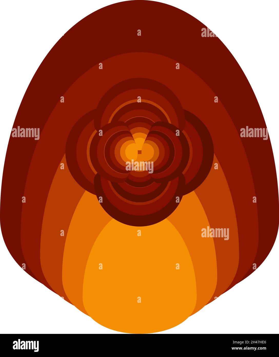 Weird geometric abstract vector illustration Stock Vector Image & Art ...