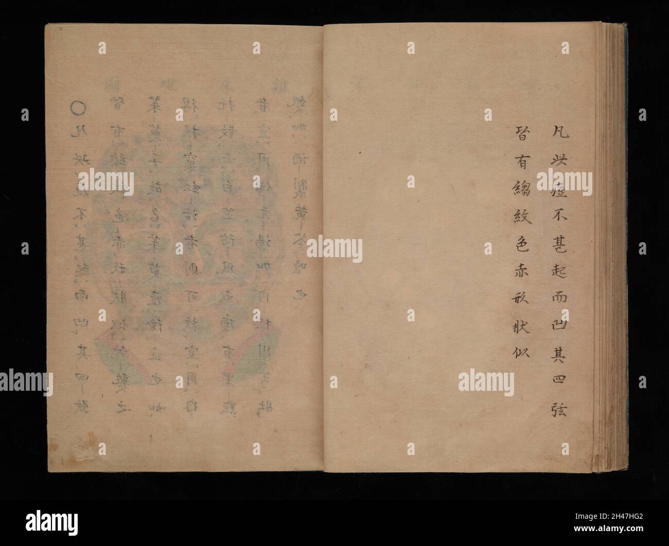 Japanese manuscript on smallpox, c. 1720 Stock Photo - Alamy