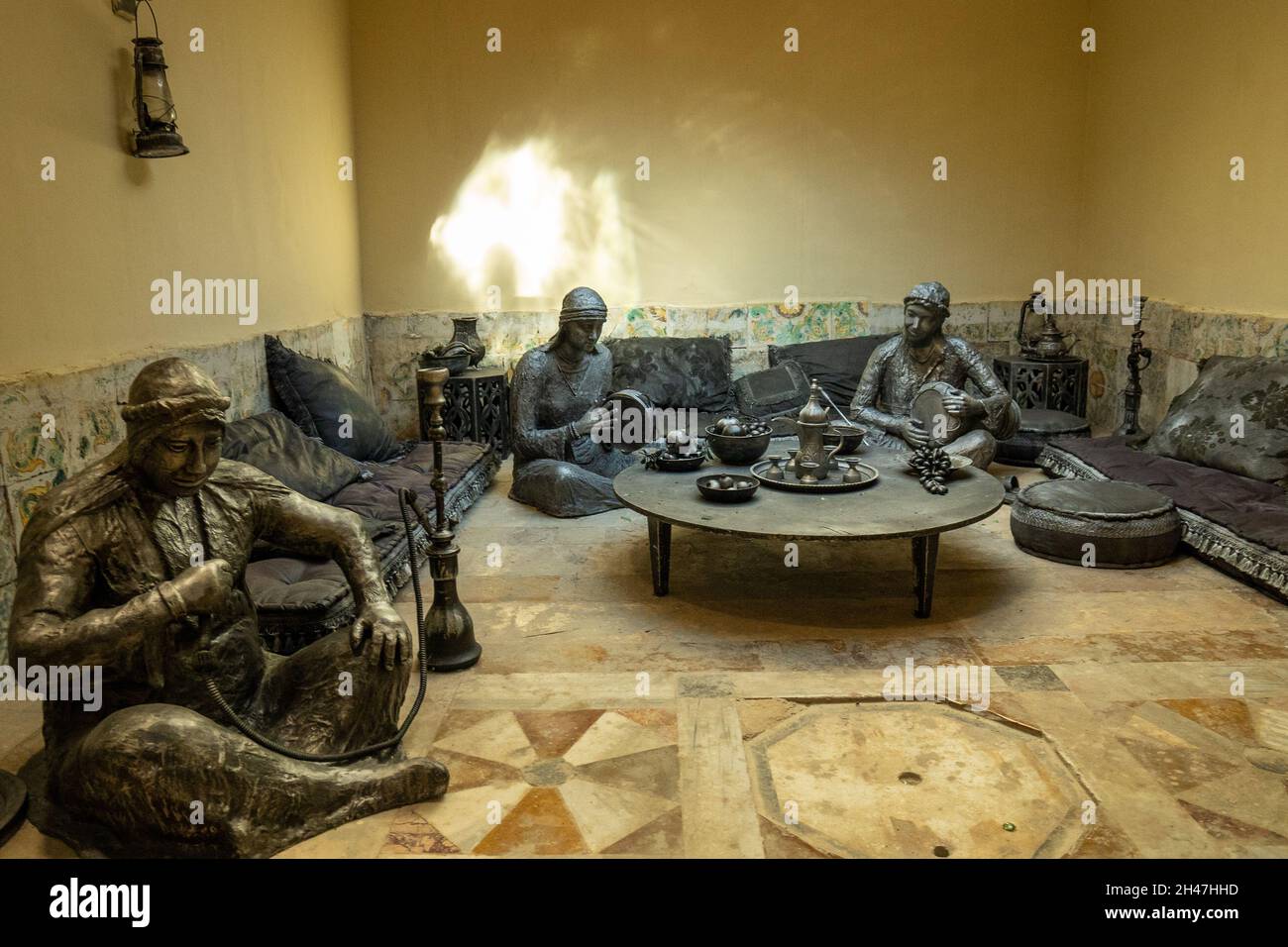 Interior of the reconstituted 18th century Turkish Hamam al Pasha [al ...