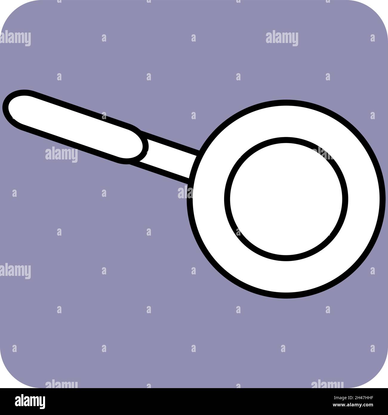 Small egg pan Stock Vector Images - Alamy
