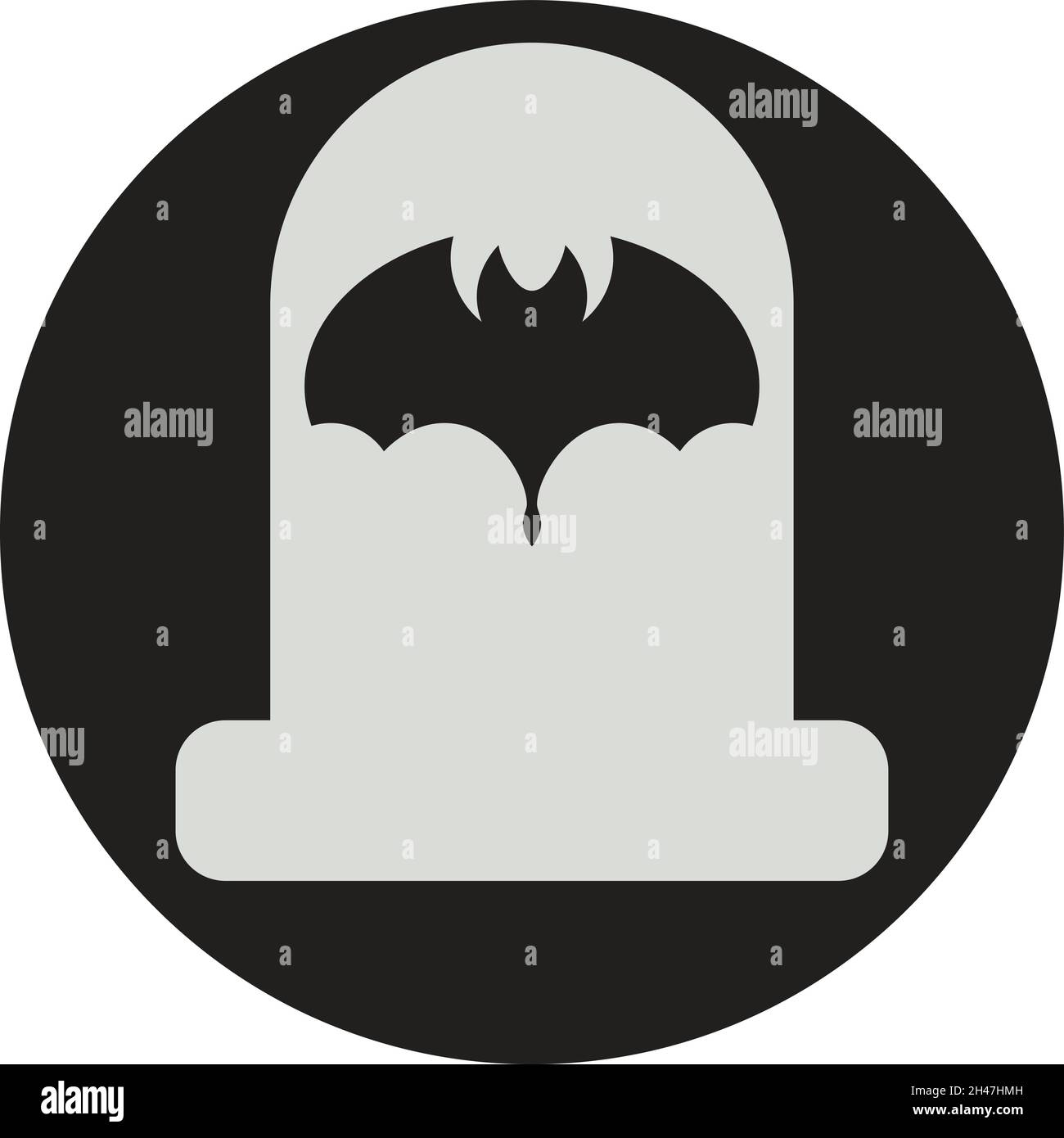 On black dark stone Stock Vector Images - Alamy